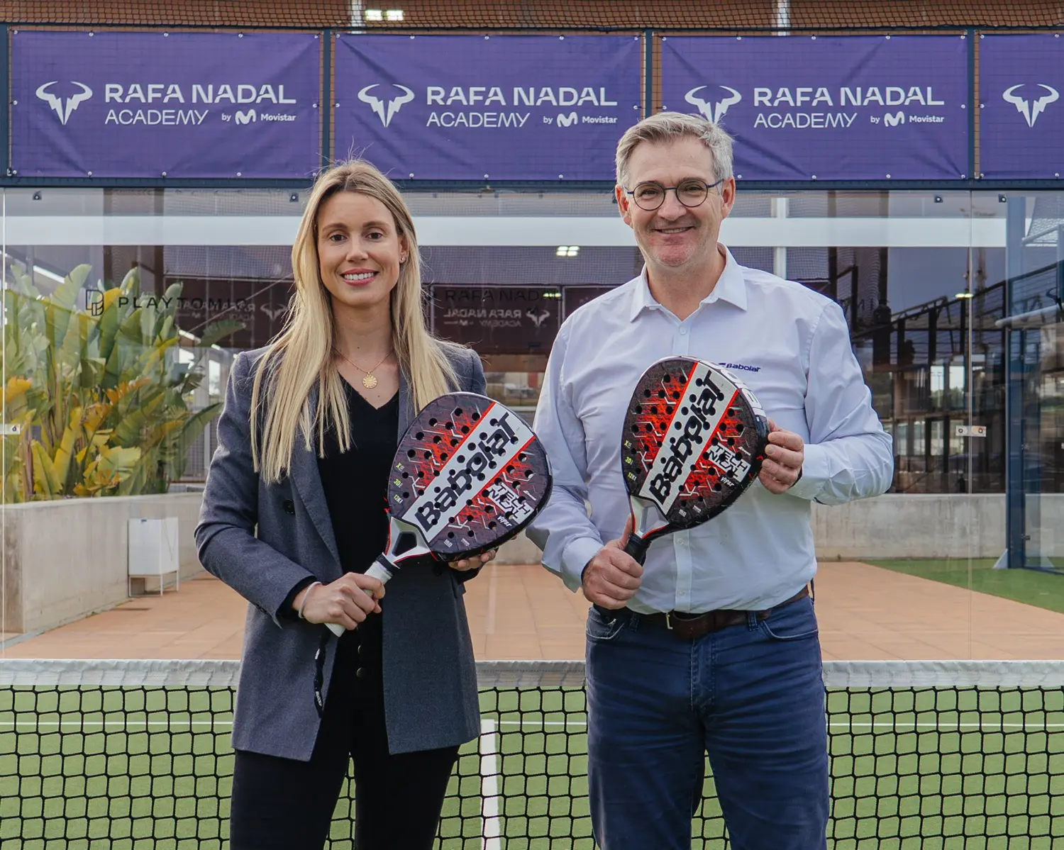 Babolat refuerza su colaboración con la Rafa Nadal Academy en el pádel ...